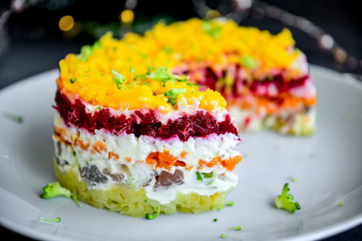 Селедка под шубой с легкой заправкой - СделаемВкусно.ру