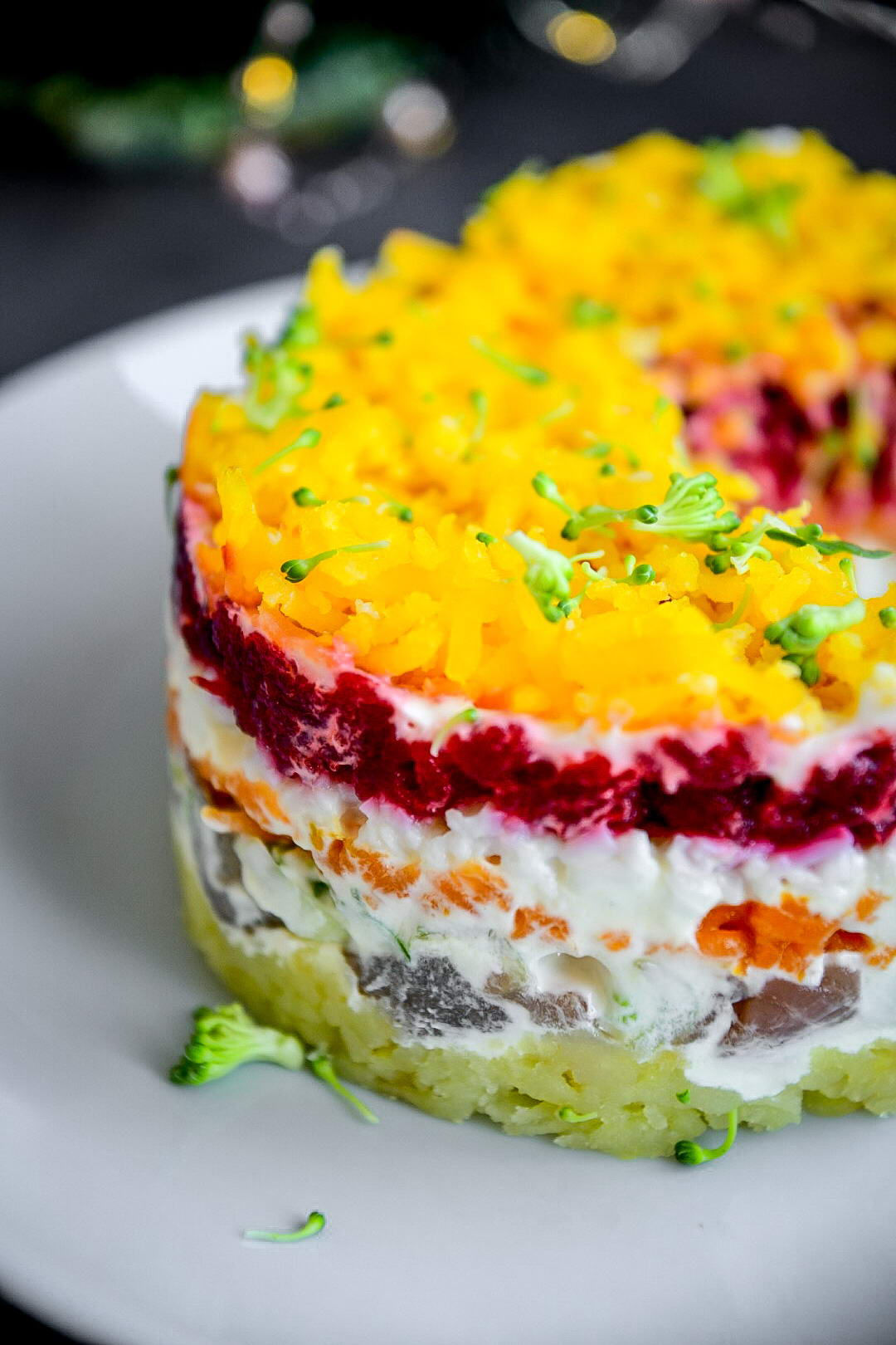 Селедка под шубой с легкой заправкой - СделаемВкусно.ру